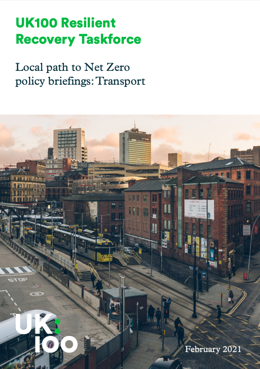 Local path to Net Zero policy briefings: Transport | UK100